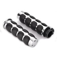 China Replace/Repair Custom Chrome Zinc Alloy Hand Grips for Harley Davidson Motorcycle for sale