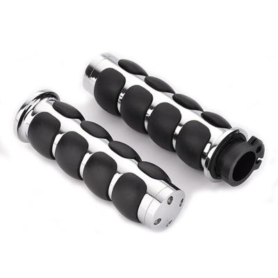 China Replace/Repair Custom Chrome Zinc Alloy Hand Grips for Harley Davidson Motorcycle for sale