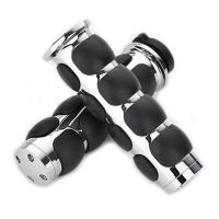 China Replace/Repair Custom Chrome Zinc Alloy Hand Grips for Harley Davidson Motorcycle for sale