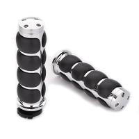 China Replace/Repair Custom Chrome Zinc Alloy Hand Grips for Harley Davidson Motorcycle for sale