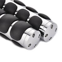 China Replace/Repair Custom Chrome Zinc Alloy Hand Grips for Harley Davidson Motorcycle for sale