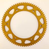China Custom Color 72T-80T CNC 7075 T6 Aluminum Alloy 219 Sprocket for Kart Racing Parts for sale