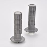China Orange TPE Customized 22mm Universal Motorcycle Handlebar Grips for Modified Bikes for sale