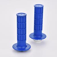 China Orange TPE Customized 22mm Universal Motorcycle Handlebar Grips for Modified Bikes for sale