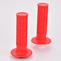 China Orange TPE Customized 22mm Universal Motorcycle Handlebar Grips for Modified Bikes for sale