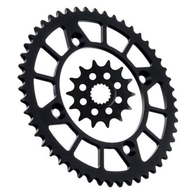 China Custom CNC Aluminum 420 56T 15T Motorcycle Sprocket Set Perfect Fit for Honda CRF150L for sale
