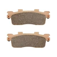 China 90 x 33.5 x 10mm Golden FA498 Motorcycle Brake Pads for Kawasaki J125 J300 Customized for sale