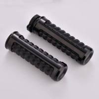 China Customized 25mm Aluminum Alloy Motorcycle Grips for Harley Modification in Black Color for sale