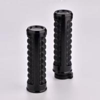 China Customized 25mm Aluminum Alloy Motorcycle Grips for Harley Modification in Black Color for sale