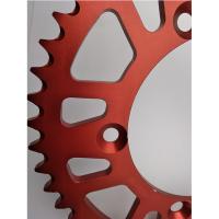 China 7075-T6 Aluminium Custom CNC 420 46T 48T 50T Rear Sprocket for KTM 65 60 SX Material for sale