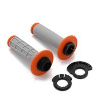China Custom Non Slip Rubber Bike Motorcycle Handle Lock On Grip Bar End for KTM EXC XC SX for sale
