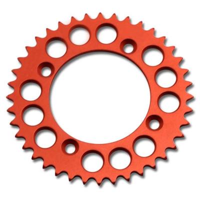 China Custom 428 46T 49T 50T Motorcycle CNC Aluminum Sprocket for Honda CRF100 XR100 CRF125 for sale