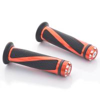 China 22mm Universal Motorcycle Handle Grip for Harley Custom Modification Sample in Orange for sale