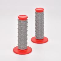 China Red TPE 22mm Motorcycle Soft Handle Grips for Customized Modification and Repair for sale