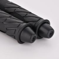 China Custom Modified Universal PVC 21.5mm Motorcycle Handle Grip with Throttle For Motorcycle for sale