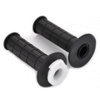China 22mm Universal Motorcycle Grip Fabric PVC Leather Material for Custom Modification for sale