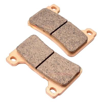 China Custom Logo Golden Honda CBR600RR VFR800 CBR1000RR Sintered FA390 Motorcycle Brake Pads for sale