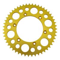 China Custom 520 48T/51T Gold Aluminum Rear Sprocket for BMW G450X Upgrade Your Bike Today for sale