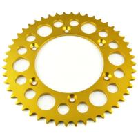 China Custom 520 48T/51T Gold Aluminum Rear Sprocket for BMW G450X Upgrade Your Bike Today for sale