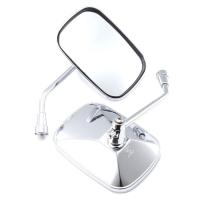 China Modified Universal Square Motorcycle Mirrors Perfect for Replacing/Repairing for sale