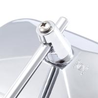 China Modified Universal Square Motorcycle Mirrors Perfect for Replacing/Repairing for sale