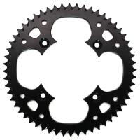 China Natural Color 420 49T-56T CNC Aluminium Alloy Rear Sprocket for Honda CR80 CR85 CRF150 for sale