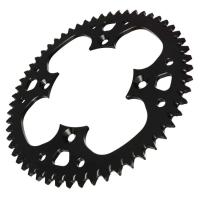China Natural Color 420 49T-56T CNC Aluminium Alloy Rear Sprocket for Honda CR80 CR85 CRF150 for sale