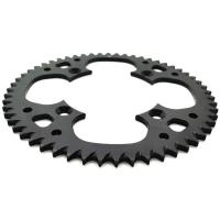 China Natural Color 420 49T-56T CNC Aluminium Alloy Rear Sprocket for Honda CR80 CR85 CRF150 for sale