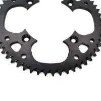 China Natural Color 420 49T-56T CNC Aluminium Alloy Rear Sprocket for Honda CR80 CR85 CRF150 for sale