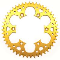 China 520 39T-53T Aluminium Alloy Rear Chain Sprocket for Kawasaki KLX400 Customized Design for sale