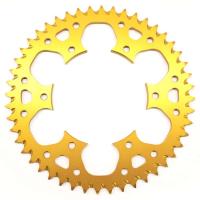 China 520 39T-53T Aluminium Alloy Rear Chain Sprocket for Kawasaki KLX400 Customized Design for sale