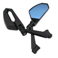 China Modified Universal Motorcycle Mirrors with Foldable Design and Aluminum Material for sale