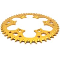 China 520 39T-53T Aluminium Alloy Rear Chain Sprocket for Kawasaki KLX400 Customized Design for sale