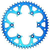 China 520 39T-53T Aluminium Alloy Rear Chain Sprocket for Kawasaki KLX400 Customized Design for sale