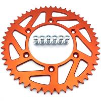 China Custom 7075 Aluminum Motocross Rear Sprocket for KTM SXF XCW FC FE TE TC 38T-53T Made for sale