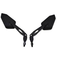 China Convex Black Vintage Flexible Motorcycle Side Mirror with and Plastic Shell Nylon Rod for sale