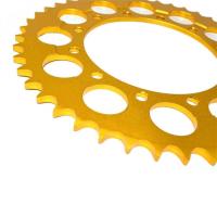 China Enhance Your Kawasaki EN500 Vulcan ZXR400R's Performance with this Gold Rear Sprocket for sale