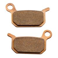 China Golden Customizable Logo Sintered FA325 Motorcycle Brake Pads for KTM 50SX 65SX Golden for sale