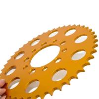 China Goden T6061/7075 Custom Color 520 40T CNC Aluminum Rear Sprocket for Honda NSR 250 SP for sale