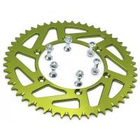 China Custom 520 39T-53T Rear Sprocket for Kawasaki KX125 KX500 KDX200 KX450F KLX300 RMZ250 for sale