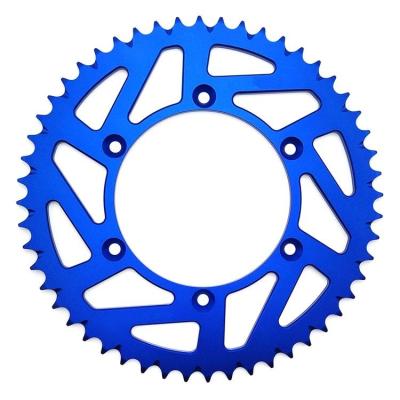 China 520 50T-52T Aluminum Motorcycle Rear Sprocket Fit for Yamaha YZ125 YZ250 YZ450F WR450F for sale