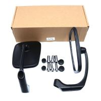 China Design Silver Modified Universal Retro Scooter Motorcycle Mirrors Popular Choice for sale