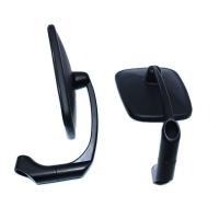 China Design Silver Modified Universal Retro Scooter Motorcycle Mirrors Popular Choice for sale