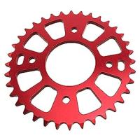 China Custom 37T Rear Sprocket Made of T6061/7075 Aluminum Alloy for Honda CRF50 XR50 50CC for sale