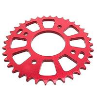 China Custom 37T Rear Sprocket Made of T6061/7075 Aluminum Alloy for Honda CRF50 XR50 50CC for sale