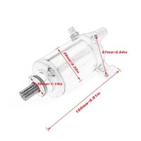 China Sample Of Suzuki DR200 DR200S DR200SE Motorcycle Electric Starter Motor for sale