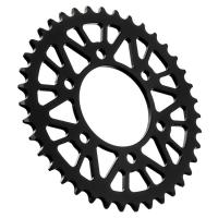 China 43T 45T 46T CNC 7075 Aluminum Rear Sprocket for Kawasaki Z650 Z750 EN650 ZX6R Ninja for sale