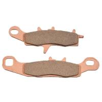 China Kawasaki KX80 KX85 KL250 Sintered FA258 Brake Pads with Golden Color and Custom Design for sale