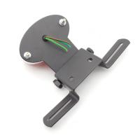 China Motorcycle Oval LED Tail Light with Adjustable Braking Bracket and Modified Efficiency for sale