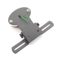 China Motorcycle Oval LED Tail Light with Adjustable Braking Bracket and Modified Efficiency for sale